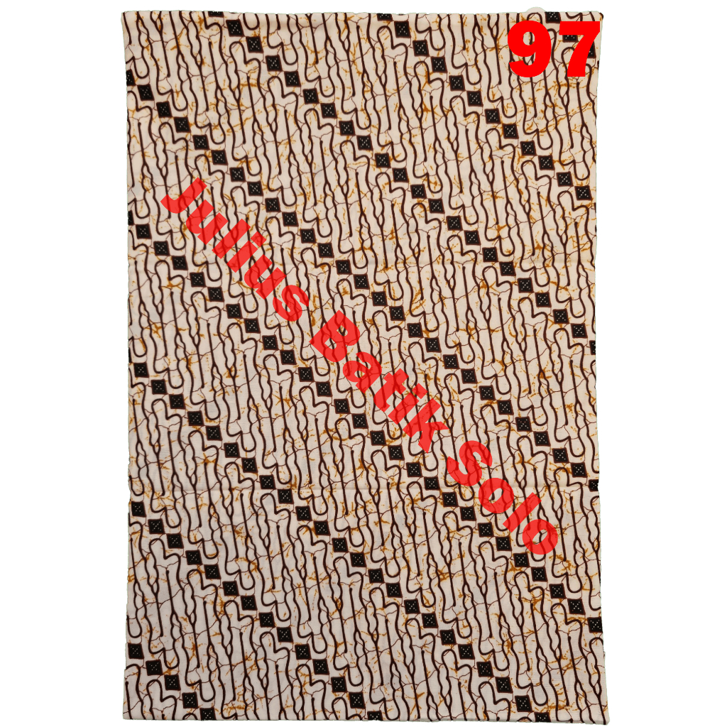 Jual KAIN BATIK MOTIF H. SANTOSO AAA UNGGUL JAYA JARIK BATIK GADING MAS PANJANG DAN HALUS BANYAK ...