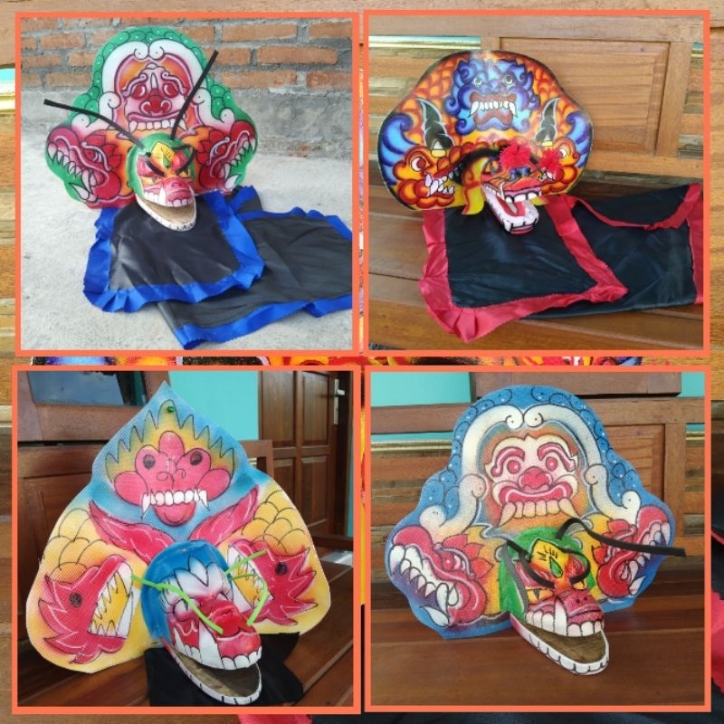 Jual Mainan tradisional anak Caplokan devil Barongan Kuda Lumping ...