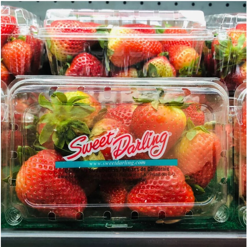 Jual STRAWBERRY USA 1 PACK 454 GRAM | Shopee Indonesia