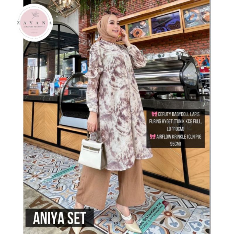 Jual ANIYA SET ORI BY ZAYANA | Shopee Indonesia