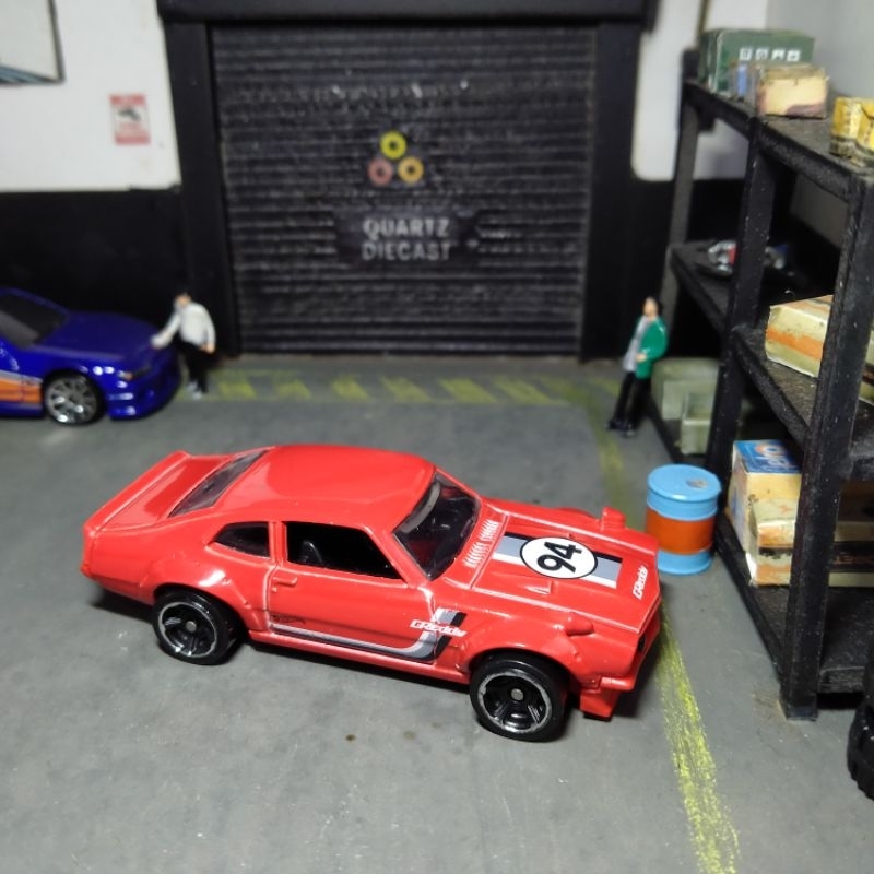 Jual Hot Wheels Loose Custom Ford Maverick Merah Gloss Livery Greddy ...