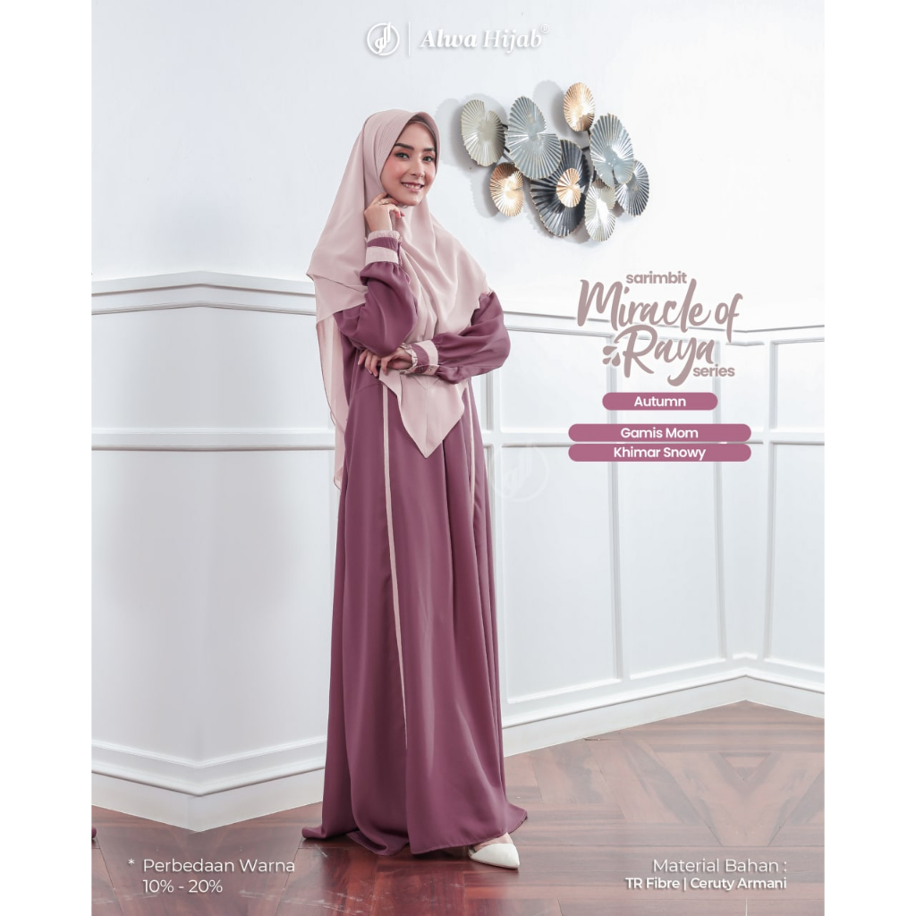 Jual GAMIS EXCLUSIVE SET HIJAB BY ALWA HIJAB (MIRACLE OF RAYA) | Shopee Indonesia