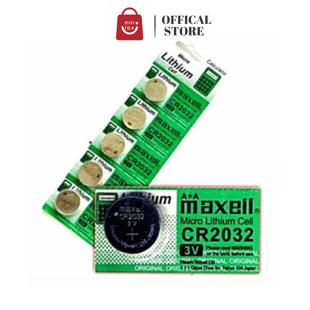 Jual Baterai cimos maxell CR2032 isi 5 pcs | Shopee Indonesia