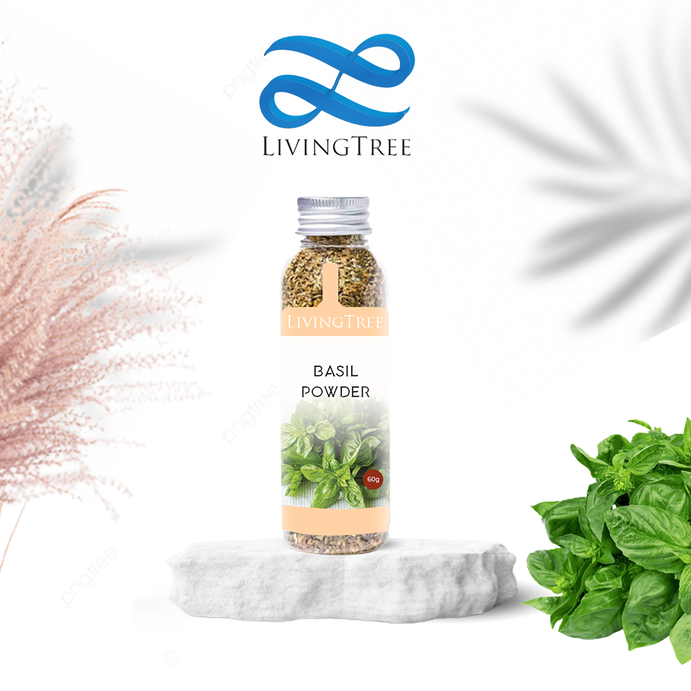 Jual Basil Kering 25gr Dried Basil Original Daun Basil LivingTree | Shopee Indonesia