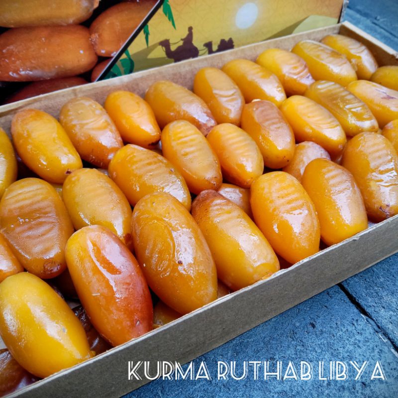 Jual Kurma Rutab Libya Ruthab 1kg Frozen | Shopee Indonesia