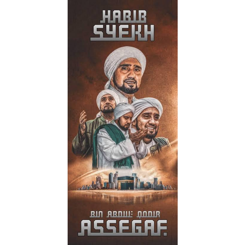 Jual Poster Habib Syech Hiasan Dinding Habib Syech bin Abdul Qodir Assegaf -20x30 cm | Shopee ...
