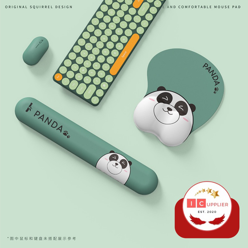 Jual Premium Keyboard Wrist Rest Pad By ICUPPLIER/ Mouse Pad Wrist Rest ...