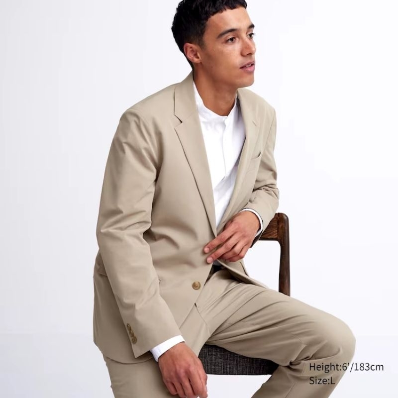 Jual Jas Blazer UNIQLO Ultra Light (AirSense) Jacket New Original ...