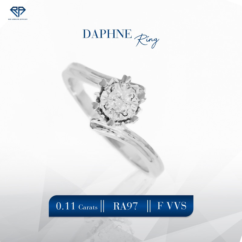 Jual Diamond Daphne Ring (Cincin Berlian) | Shopee Indonesia