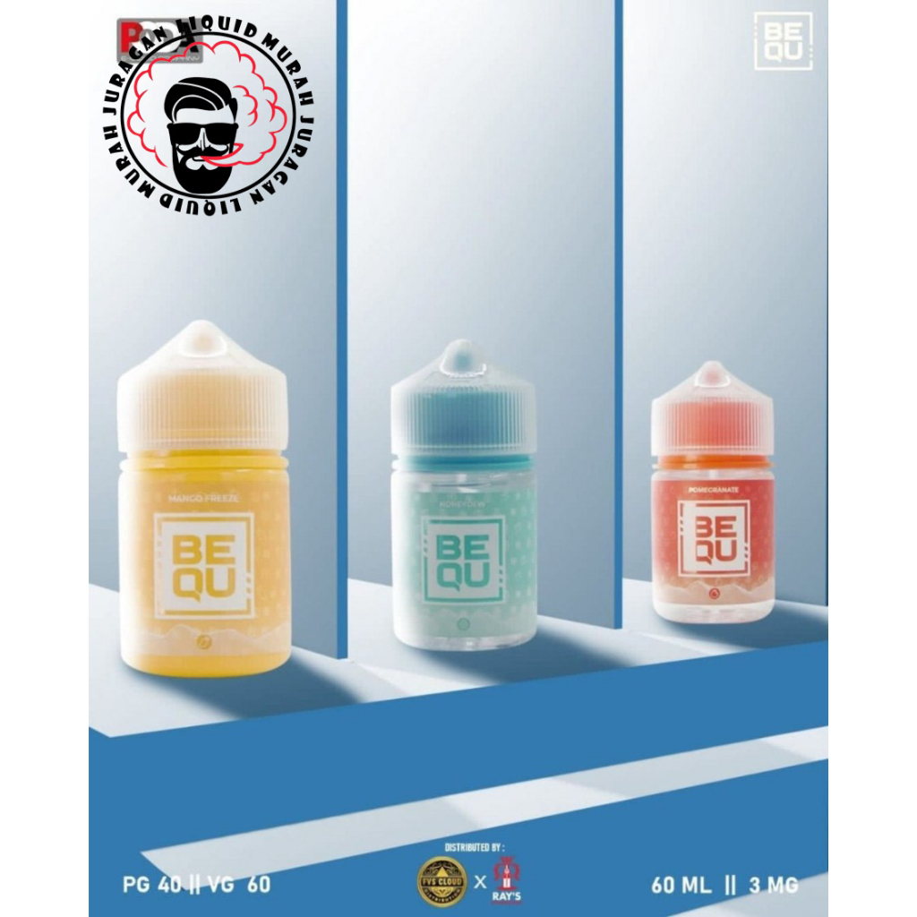 Jual BEKU LIQUID SERIES FRUITY 60ML 3MG BY FVS X PODA X RAYS ...