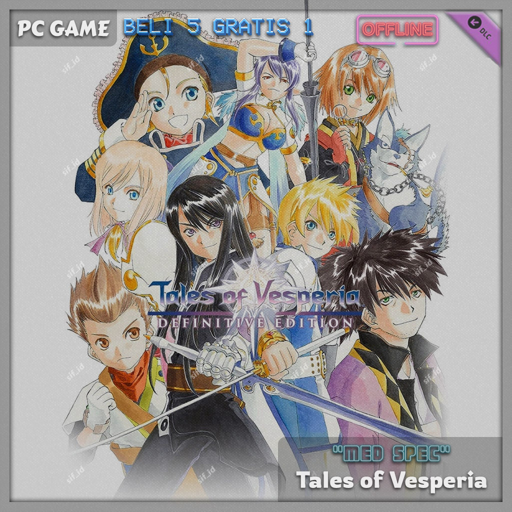 Jual Tales of Vesperia Definitive Edition - PC Game - DVD Game PC | Shopee Indonesia