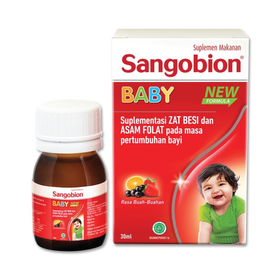 Jual Sangobion Baby Drop 30ml Merck - Suplemen Zat Besi / Vitamin ...