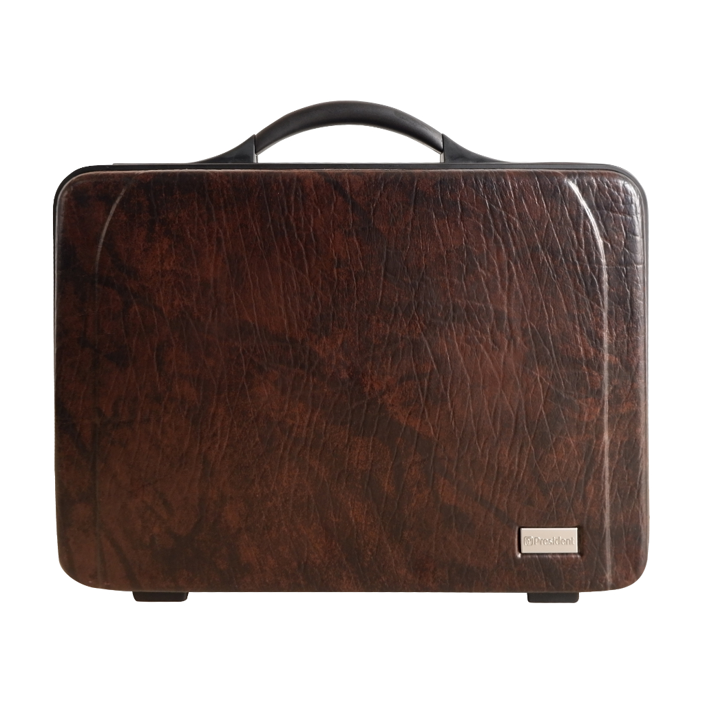 Jual Tas Koper President Tas Dokumen Leather Color 18 inch - Limited ...