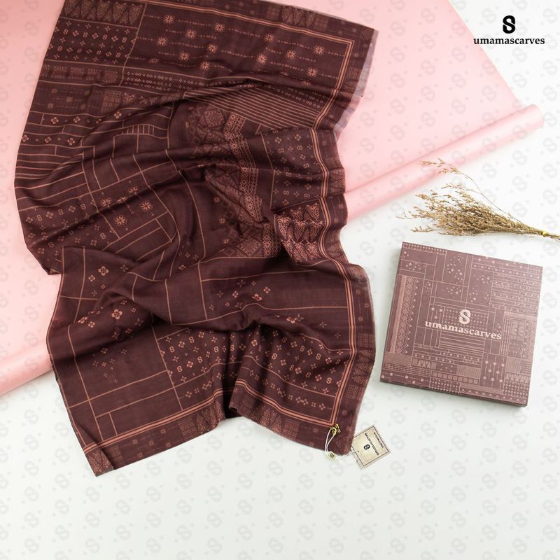 Jual Umama Scarves Box ORI by Umama Scraf *no bross | Shopee Indonesia