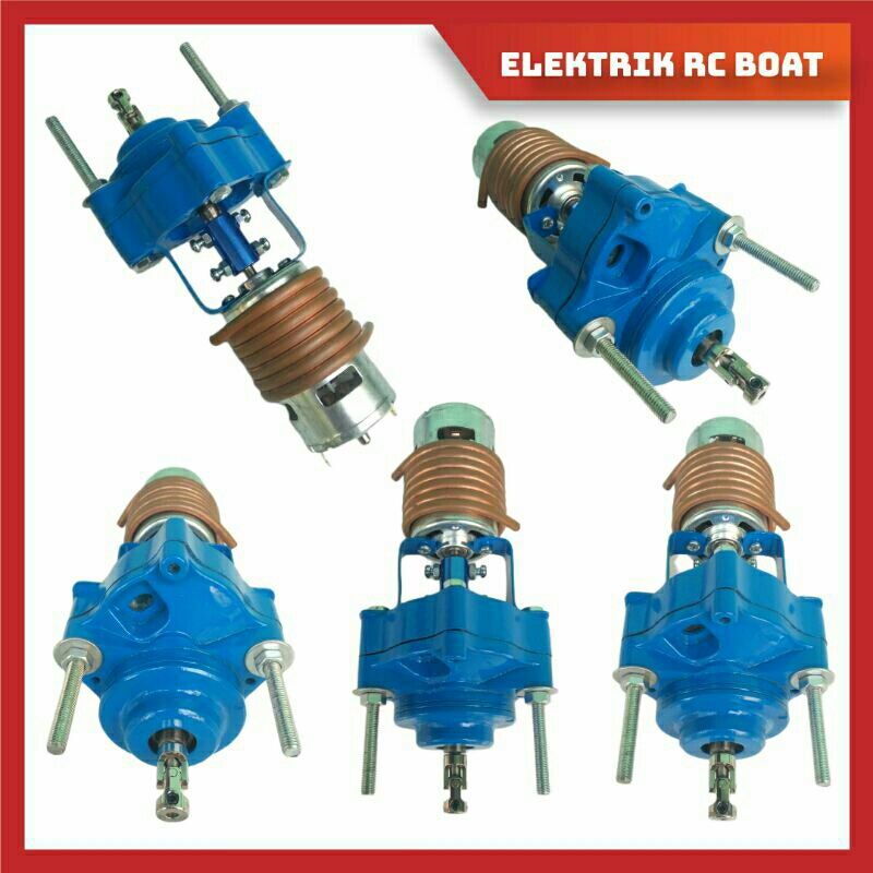Jual Mesin Gearbox Rasio 1:4 Untuk Kapal Rc Boat Joint 5x4mm Dinamo ...