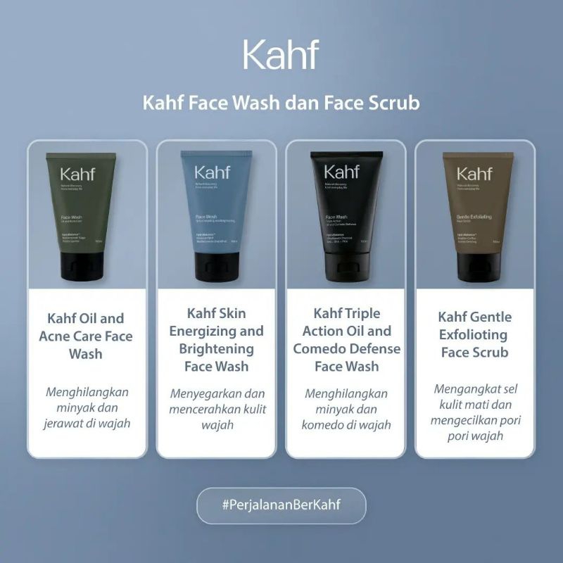 Jual KAHF SABUN CUCI MUKA 100ML | Shopee Indonesia