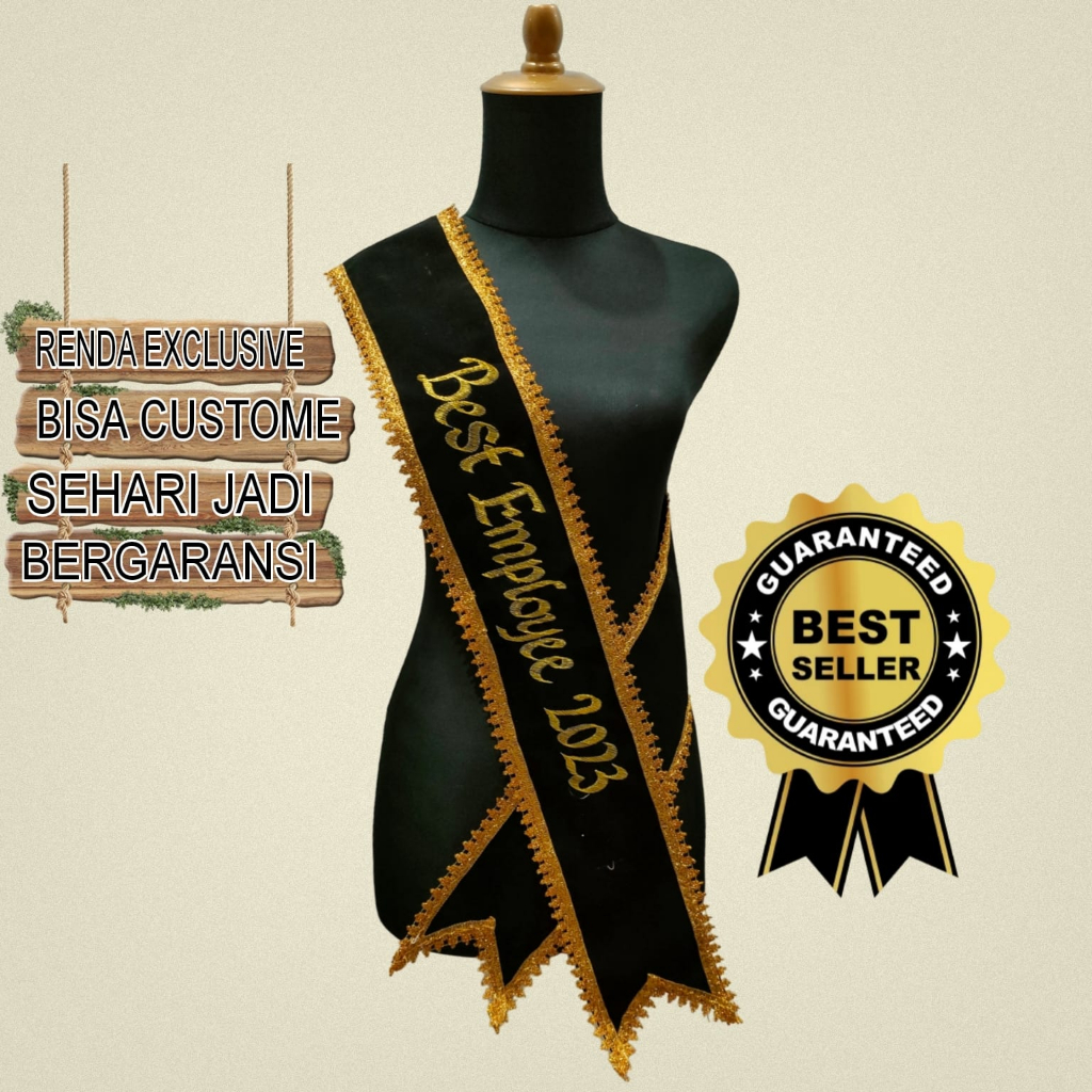 Jual selempang renda exclusive SEHARI JADI / SELEMPANG WISUDA ...