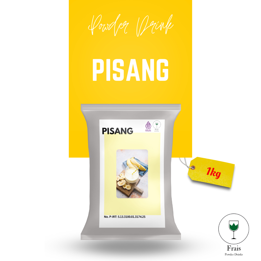Jual BUBUK MINUMAN RASA PISANG 1KG / SERBUK MINUMAN ANEKA RASA / BUBUK ...