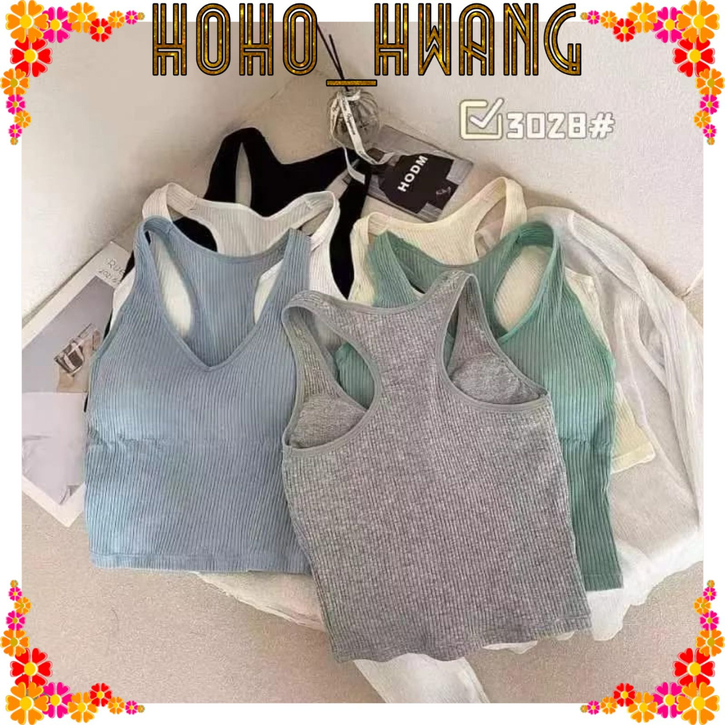 Jual HOHO_HWANG (B-367) TANKTOP BRA || BRA FASHION GYM BRA OLAHRAGA ...