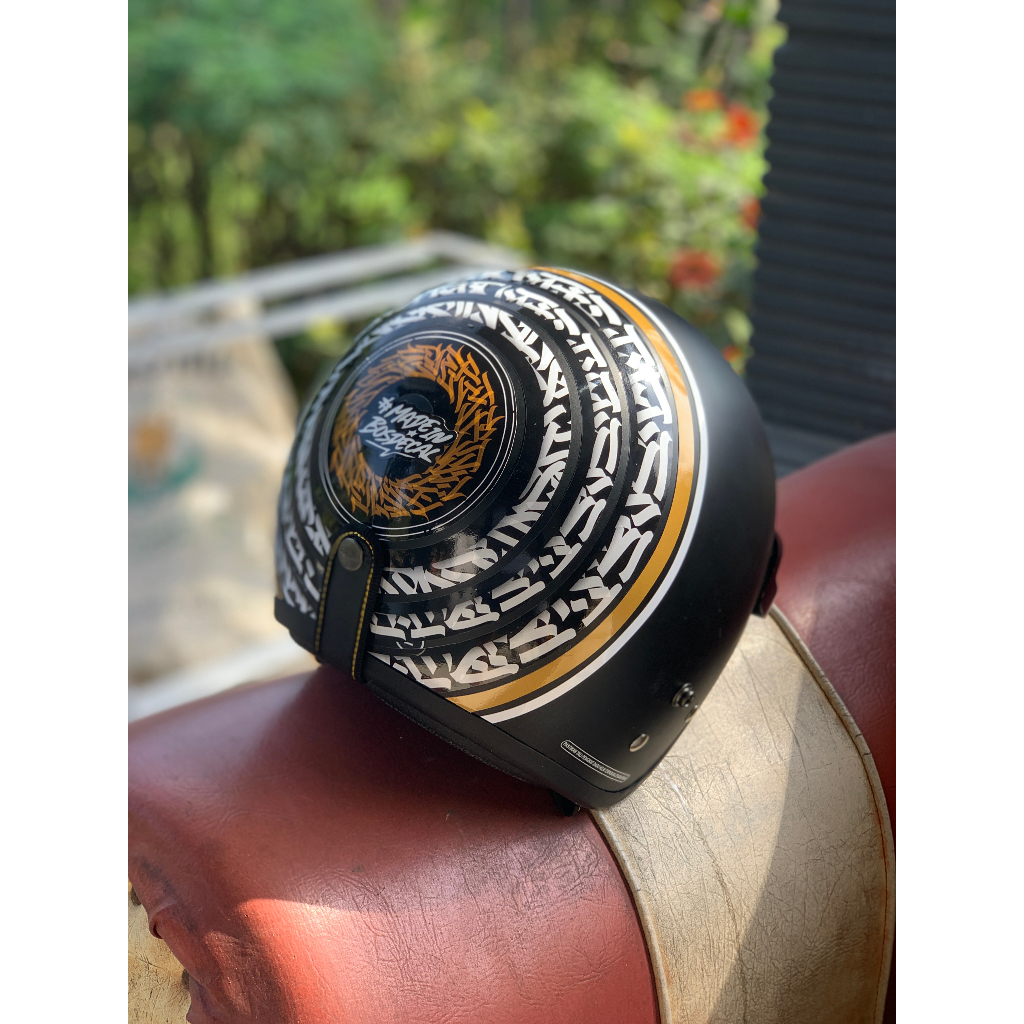 Jual Stiker helm bogo caligrafiti monogram | Shopee Indonesia