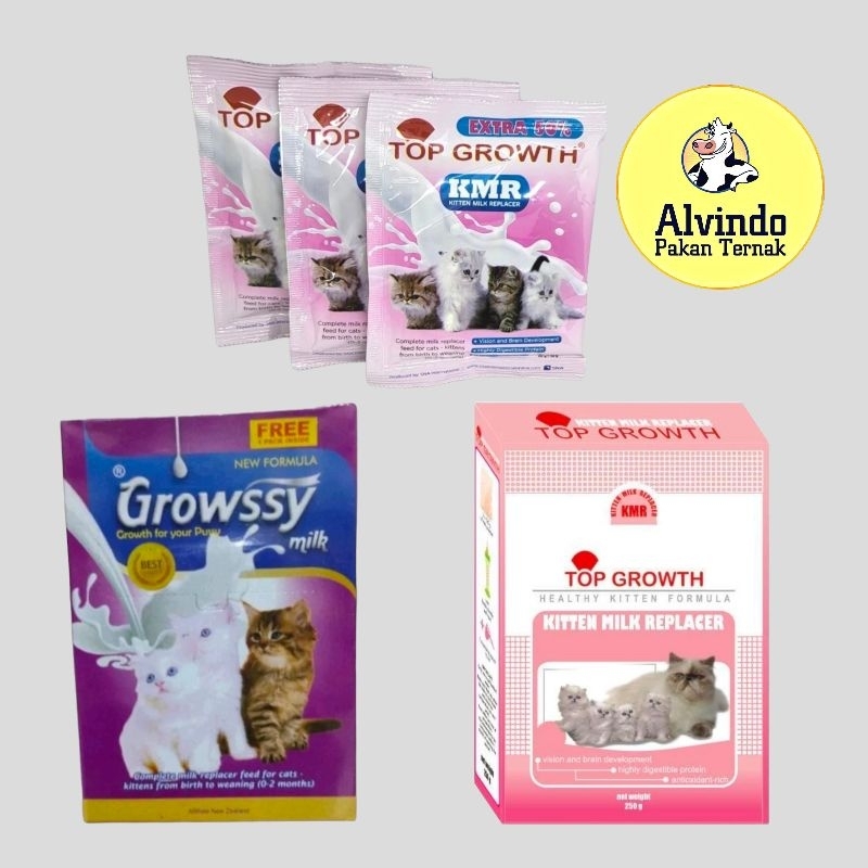 Jual Susu Kucing GROWSSY/TOP GROWTH/FREELAC/KONEKO Kemasan 1Dus (10+1 ...