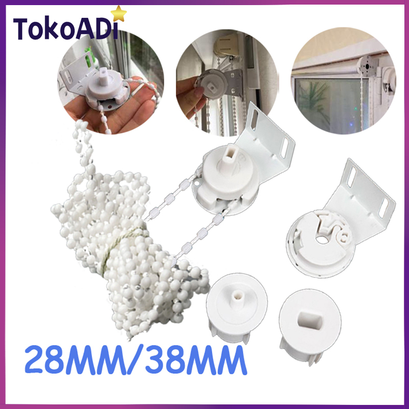 Jual 28mm/38mm Roller Blind Bead Chain Cluth Bracket Curtain Roller ...