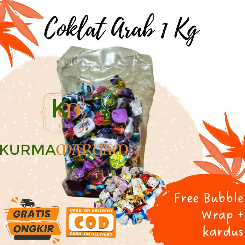 Jual Coklat Arab 1 Kg || Coklat Truffle Turkey Elvan Mix Best Quality ...