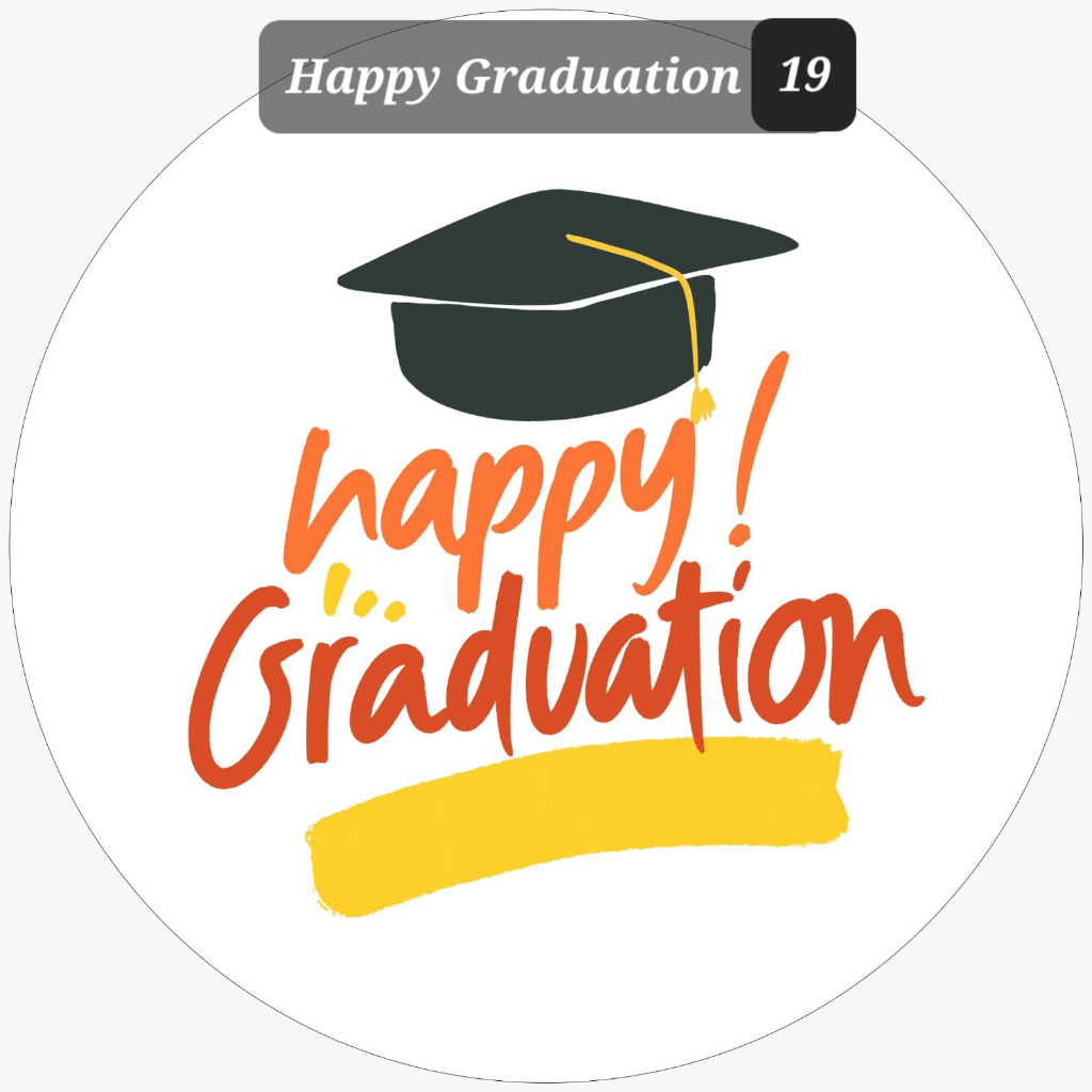 Jual 10pcs hang tag ucapan happy graduation kelulusan sekolah kuliah ...