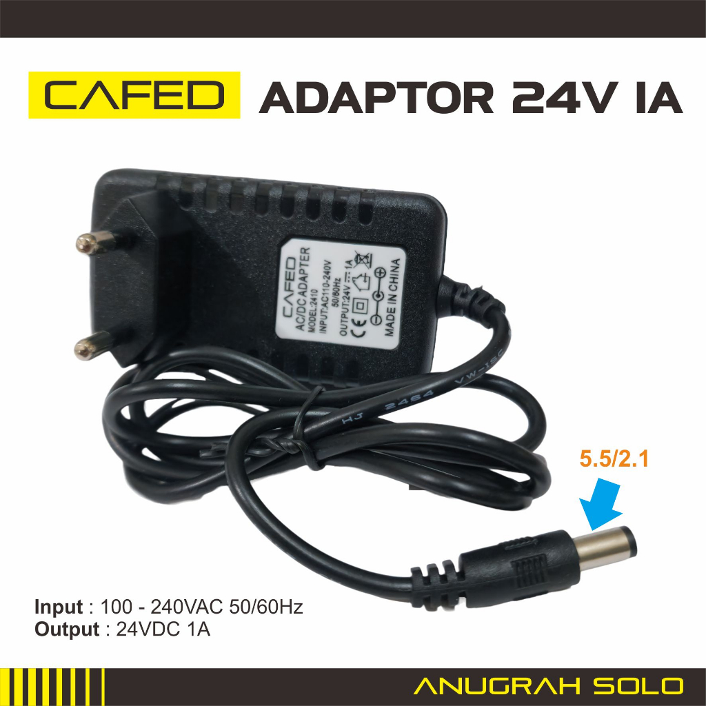 Jual Power Supply 24V DC 1A Adaptor AC-DC | Shopee Indonesia