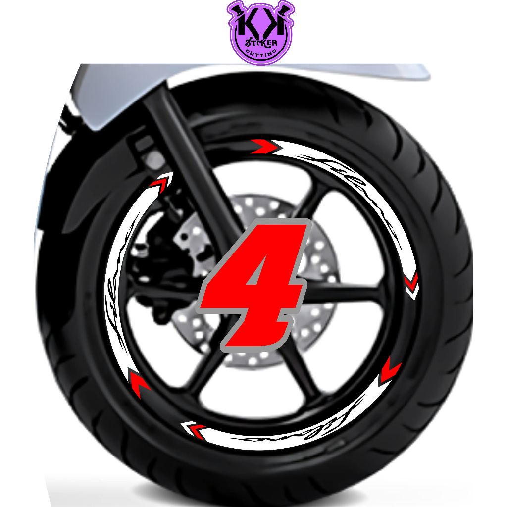 Jual SC.235/STIKERCUTTINGVELG/STIKER VARIASI/STIKER LIS VELG/STIKER ...