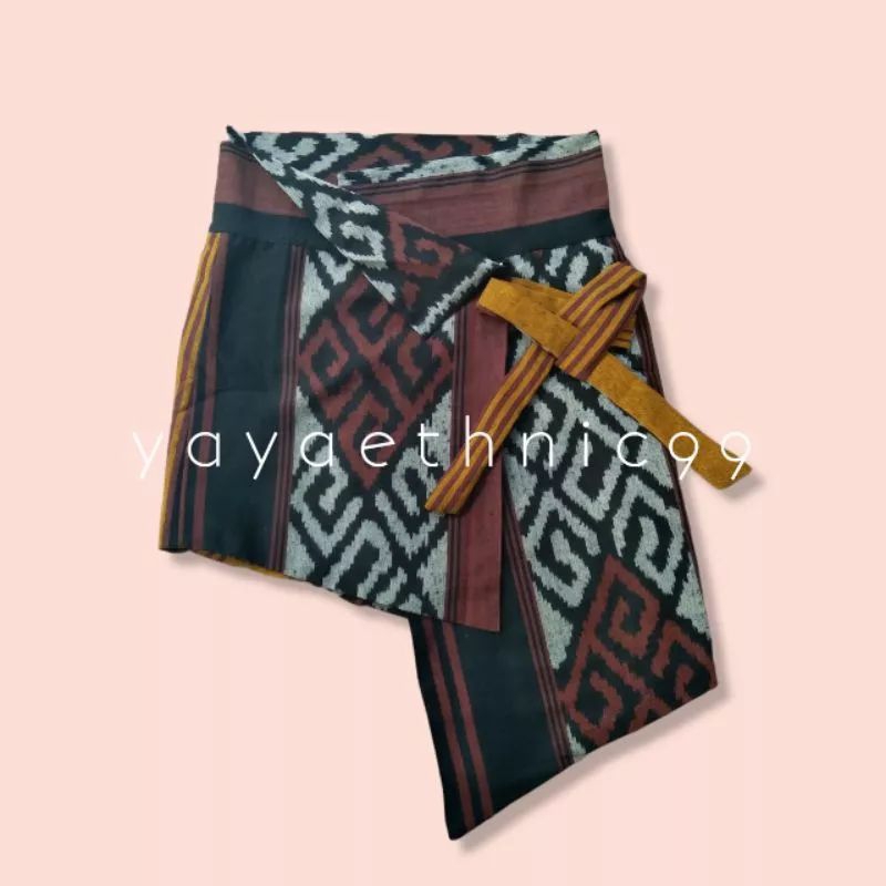 Jual (READY STOCK) OBI kain tenun, ikat tenun, aksesoris dress, belt ...