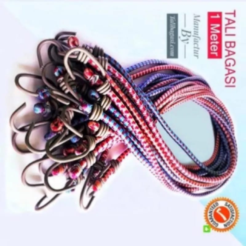 Jual Tali bagasi/ tali ikat barang serba guna 1 meter satuan | Shopee ...