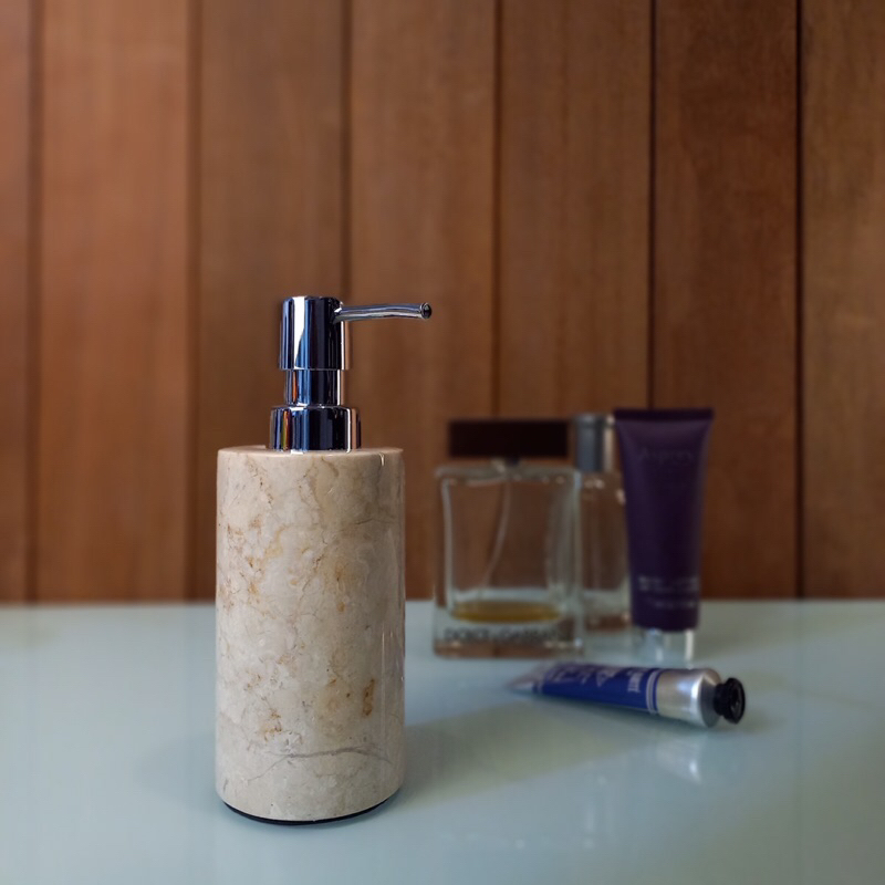 Jual Leolle Botol Soap Dispenser Marmer Tempat Sabun Cair Cuci Tangan ...
