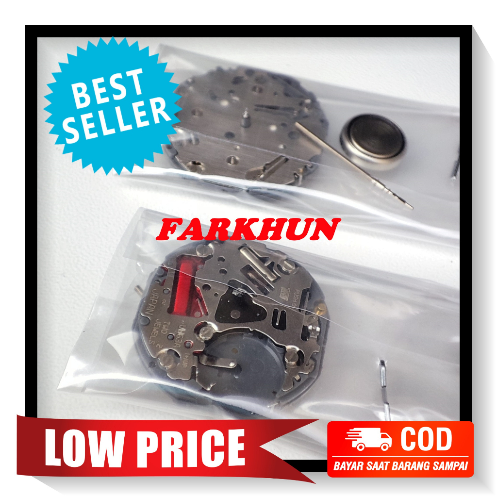 Jual MESIN JAM TANGAN CHRONO VH63A TMI TIME MODULE SEIKO FREE STEM BATTERY WATCH MOVEMENT VH 63 ...