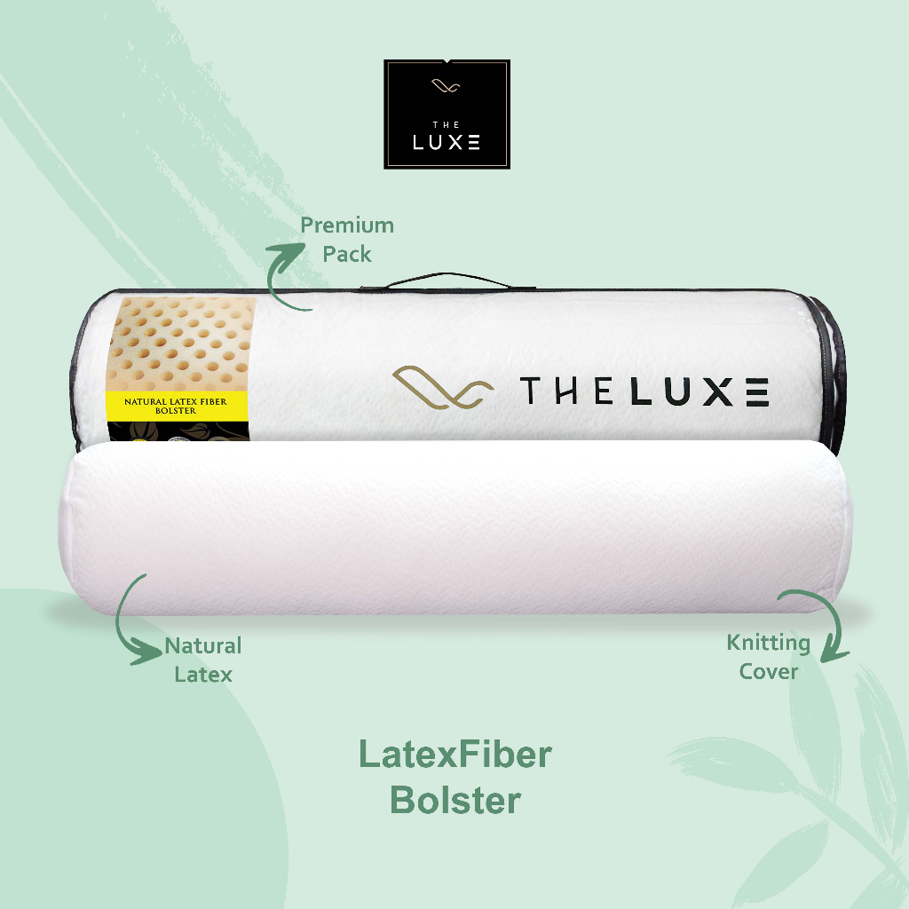 Jual Guling Hotel Latex Fiber The Luxe Bolster Natural Latex Fiber ...
