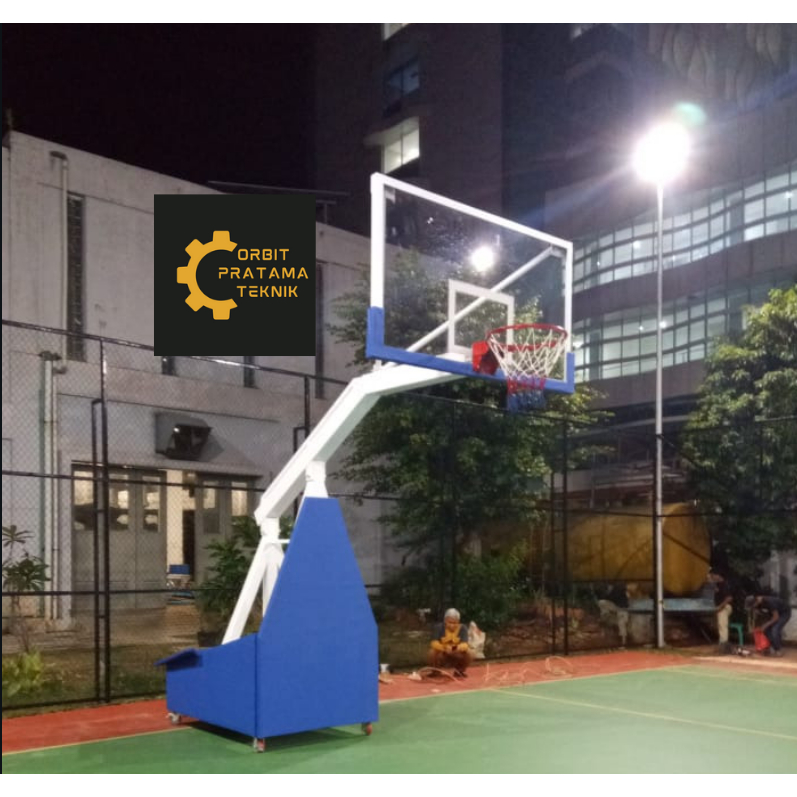Jual Portable Ring Tiang Basket Standar Aklirik 15mm 105x180cm | Shopee ...