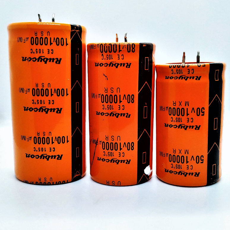 Jual Elco Capacitor Kapasitor Rubycon 10000uF 80V Orange | Shopee Indonesia