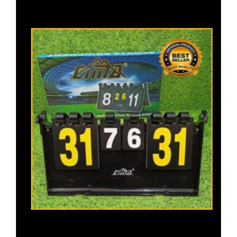 Jual Papan score skor coach board pertandingan voli futsal badminton ...