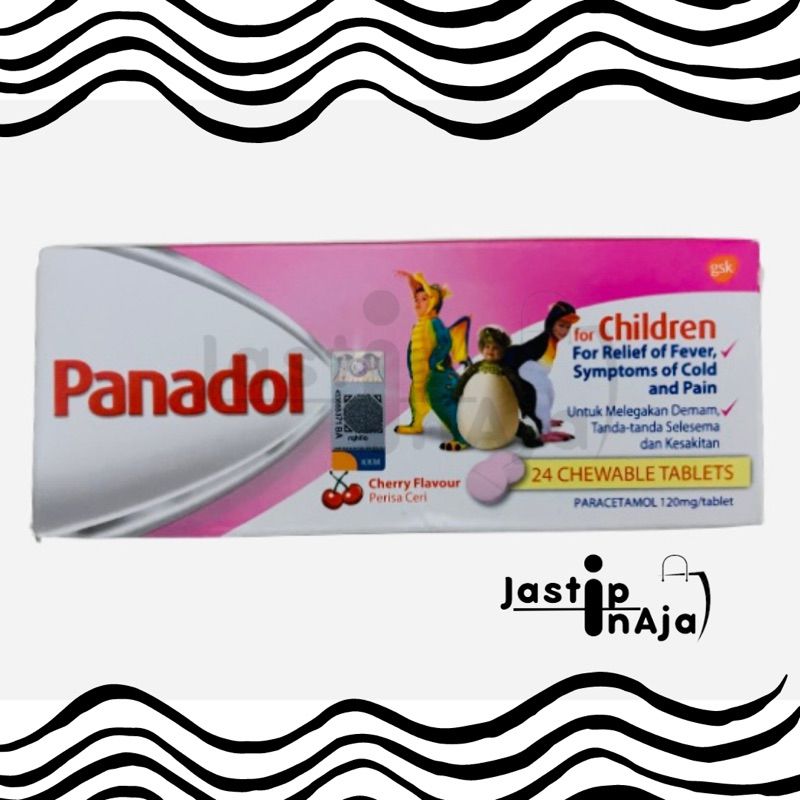 Jual panadol children 24 chewable tablets cherry flavour malaysia ...