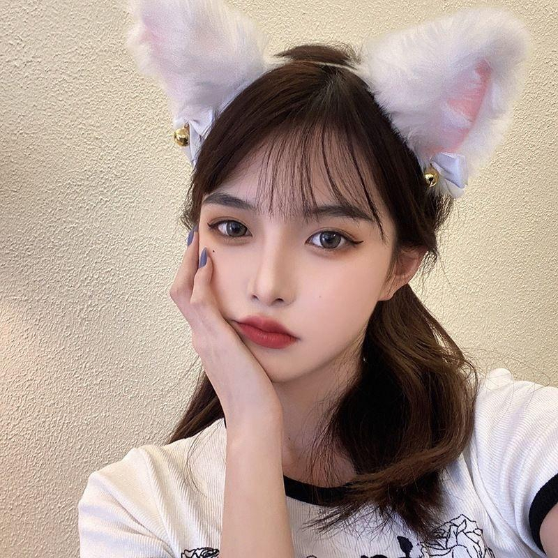 Jual HS - Bando Kucing Cosplay Wanita Korea Bando Anime Bulu Lucu Cocok ...