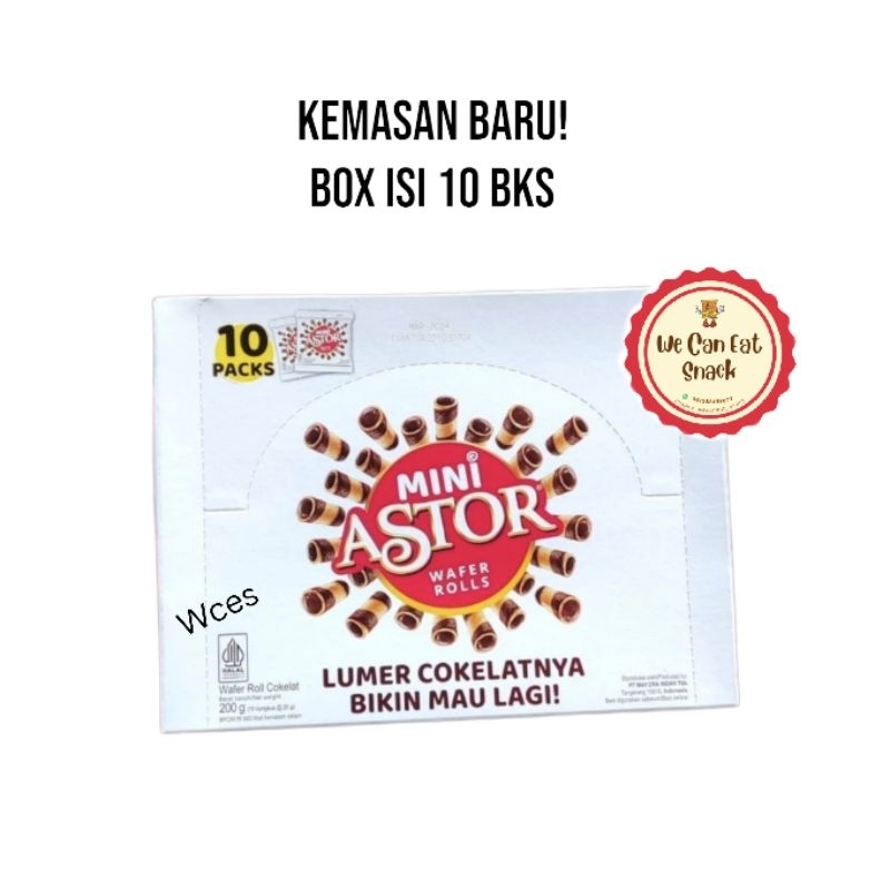 Jual Astor Mini Wafer Rolls Box Isi 10 Bks | Shopee Indonesia