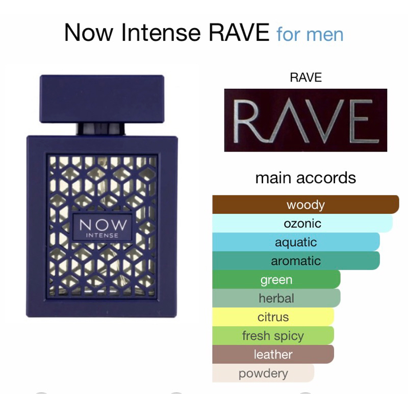 Jual RAVE NOW INTENSE perfume original dubai | Shopee Indonesia