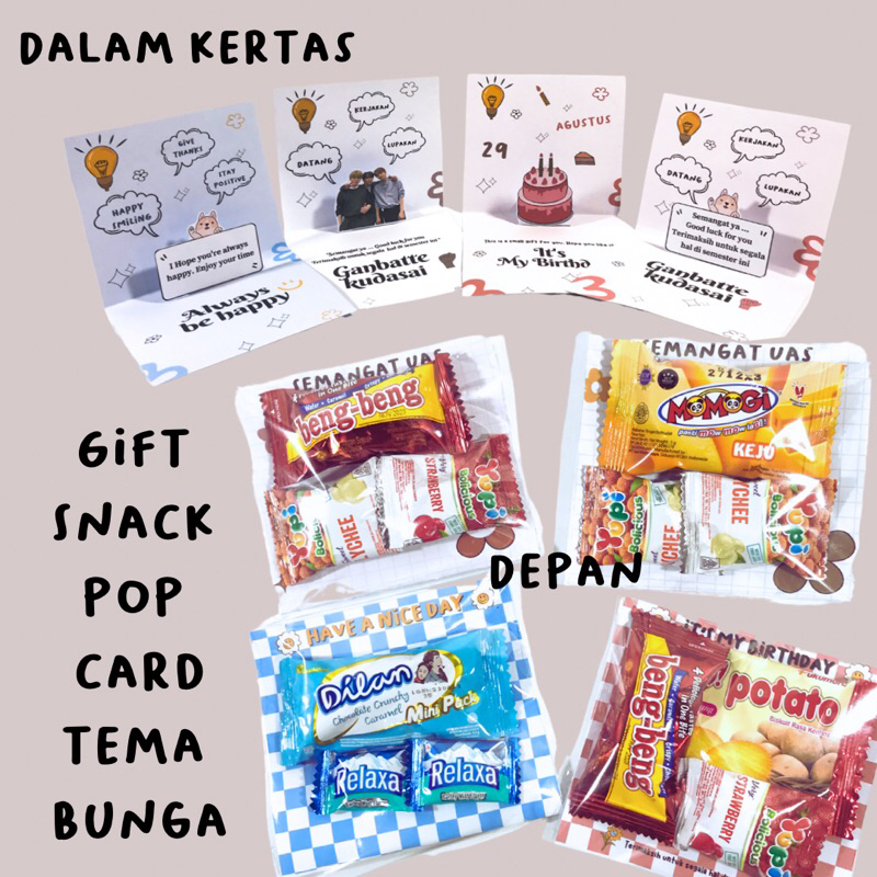 Jual MINI GIFT SNACK /GIFT SNACK /HADIAH JAJAN/SNACK JAJAN /KADO JAJAN ...