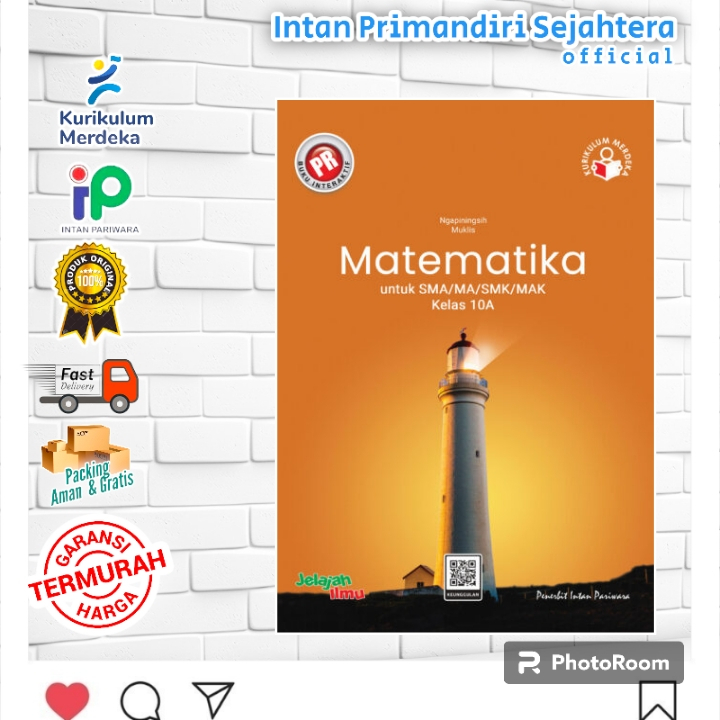 Jual PROMO!!! Buku PR interaktif Kurikulum Merdeka SMA/MA : MATEMATIKA KELAS 10 SEMESTER 1 & 2 ...