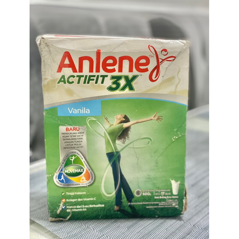 Jual TERMURAH‼️ Anlene Actifit 3X Susu Bubuk Dewasa Original 600g ...
