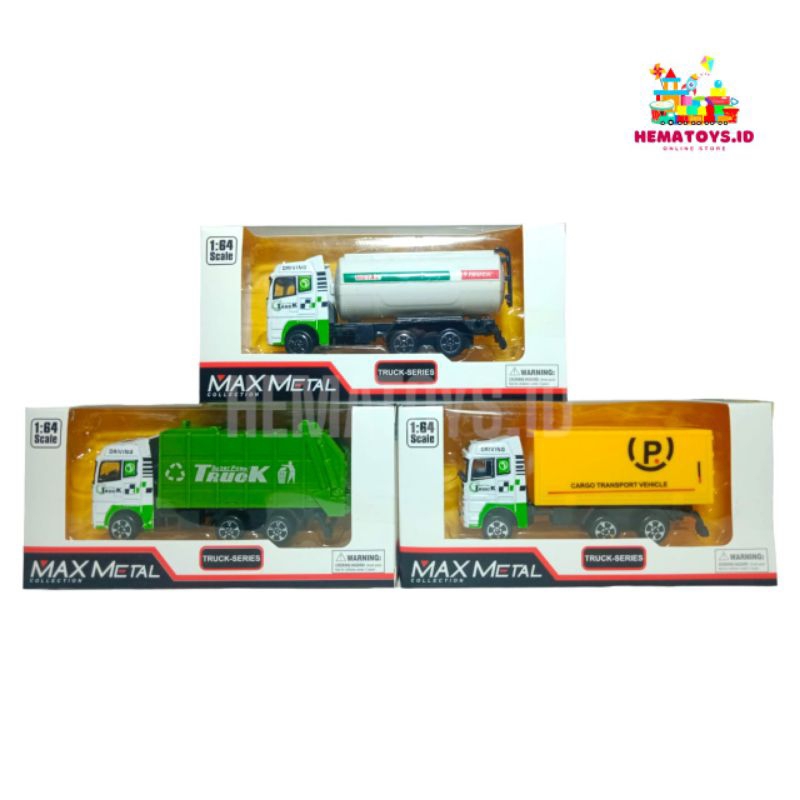 Jual Mainan Anak Mobil Truk box/Mobil Truk Kontainer/Mobil Truk Sampah ...