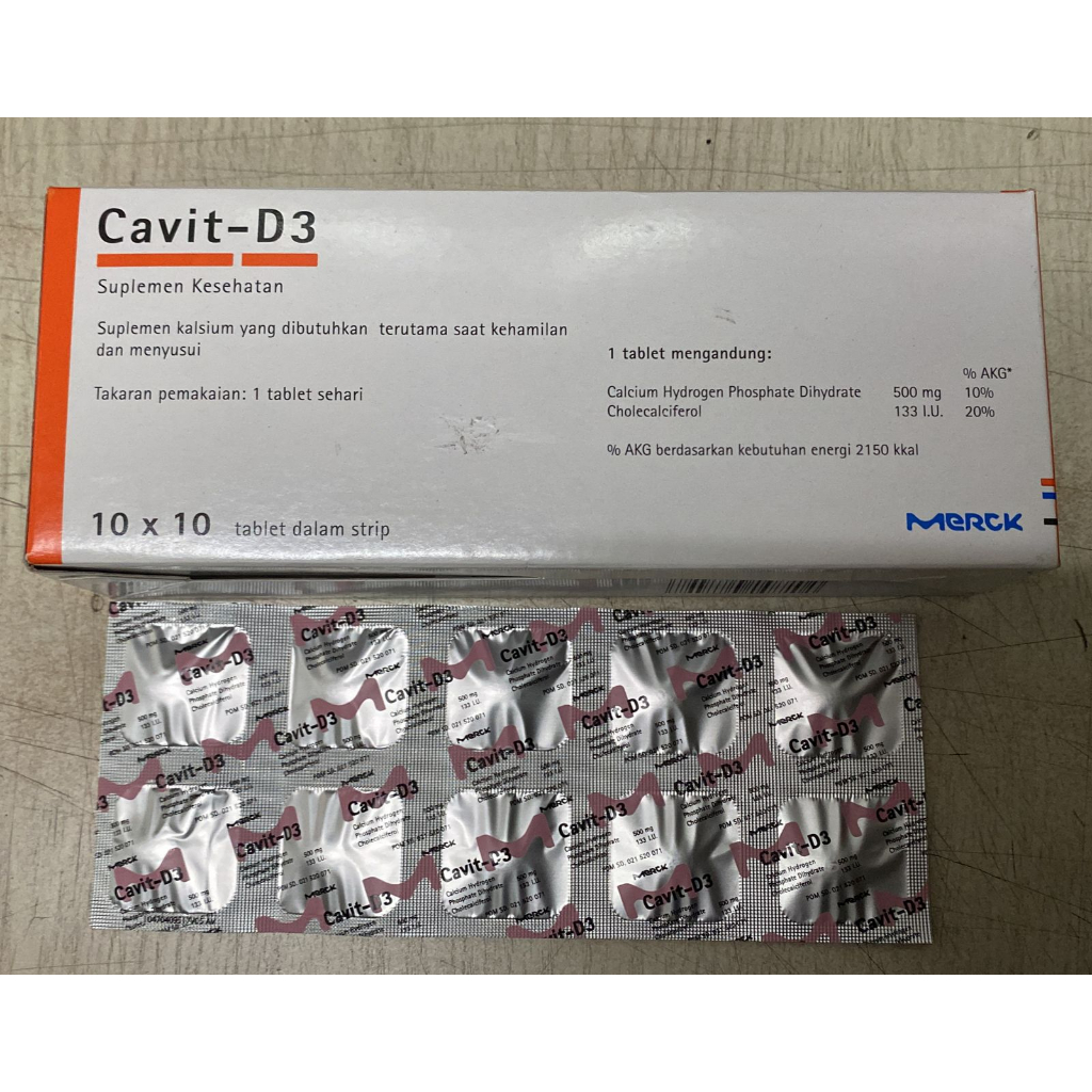 Jual CAVIT - D3 VITAMIN D3 | Shopee Indonesia