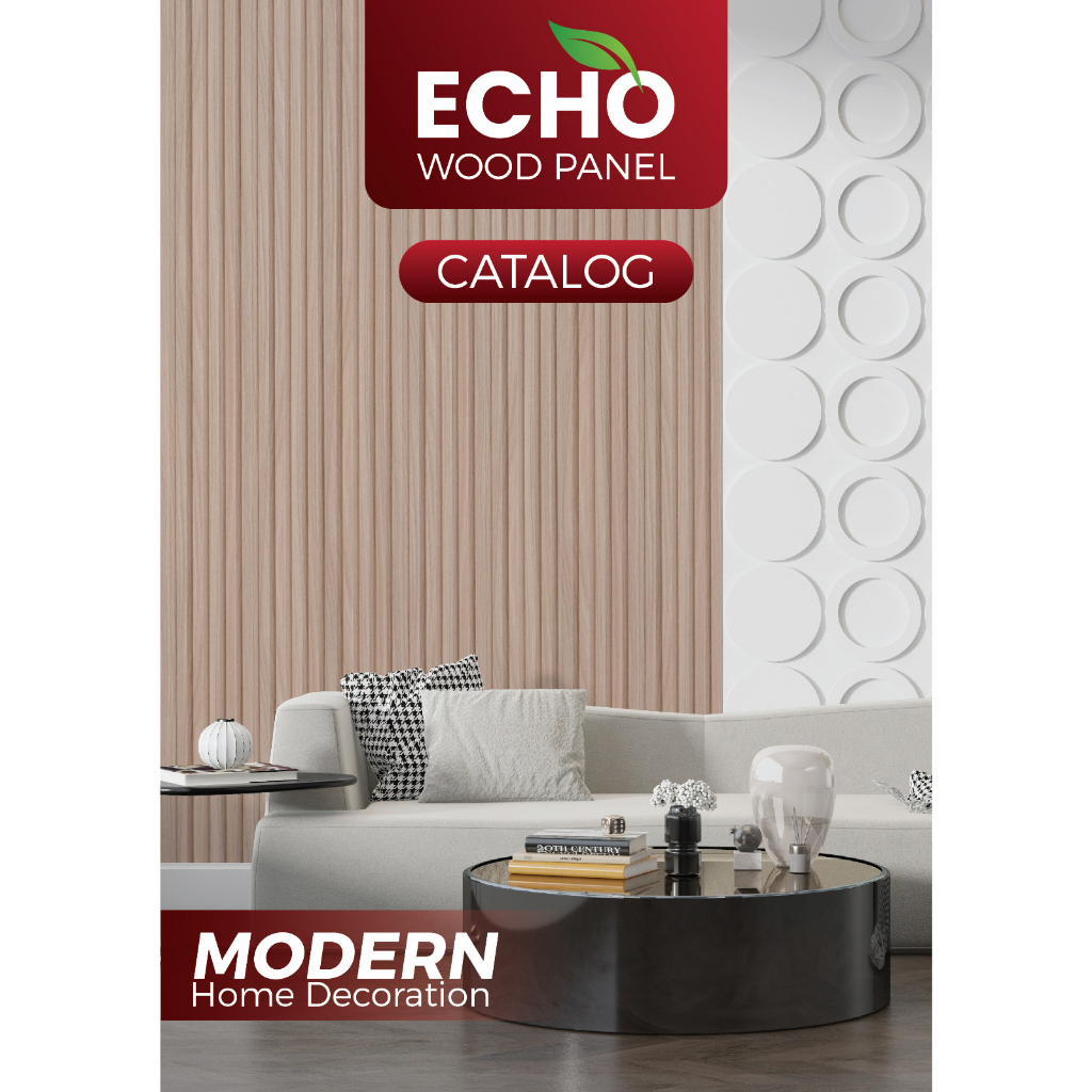 Jual Echo Wallpanel Tebal 10mm / Wood Panel Motif Kayu Minimalis Murah | Shopee Indonesia