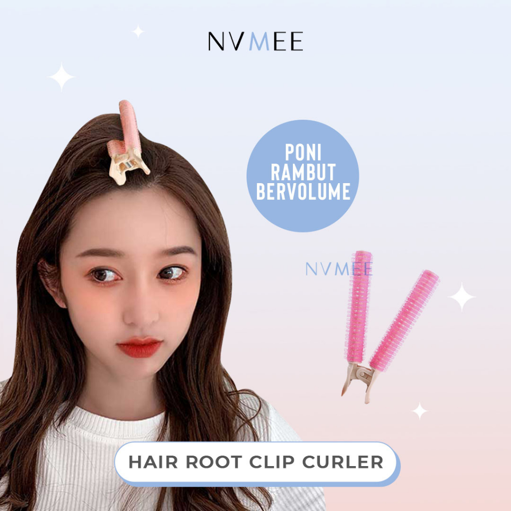 Jual NVMEE - Roll Rambut Jepit Untuk Poni / Hair Root Clip Curler ...