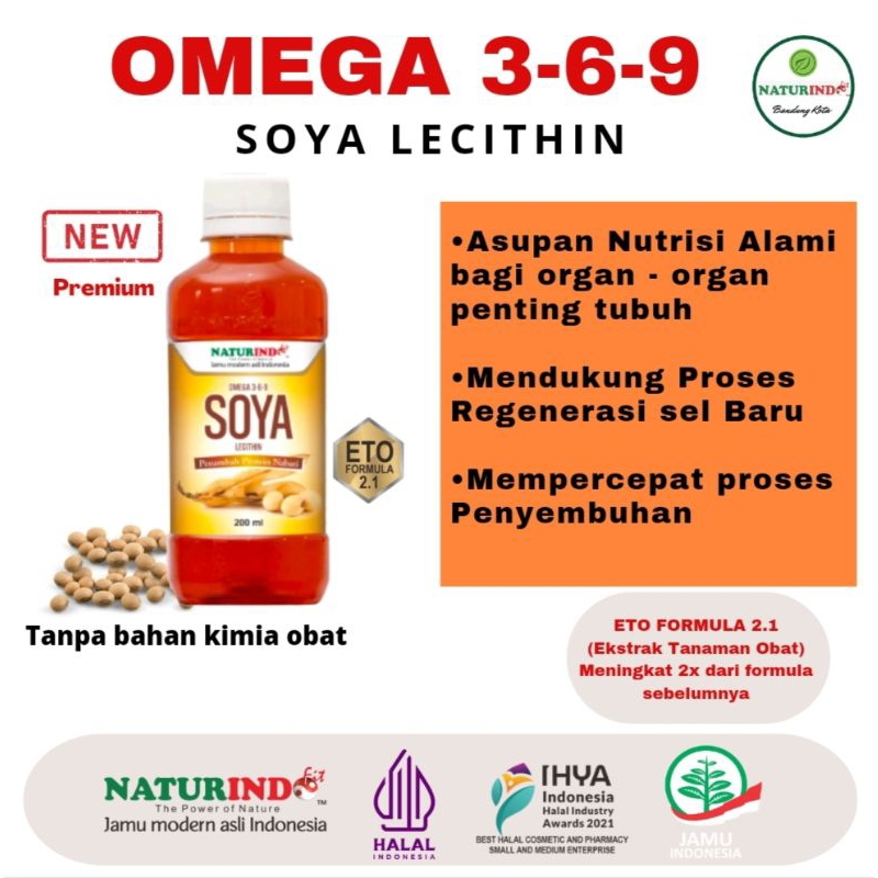 Jual OMEGA 3 6 9 SOYA LECITHIN NUTRISI ALAMI UNTUK SELURUH KELUARGA ...